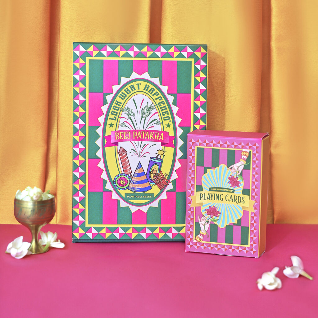 Look What Happened Diwali Fun Pack: Playing cards & Beej Patakha - Look ...